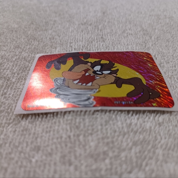 Warner Bros. | Other | Vintage Looney Tunes Taz Vending Machine Sticker ...